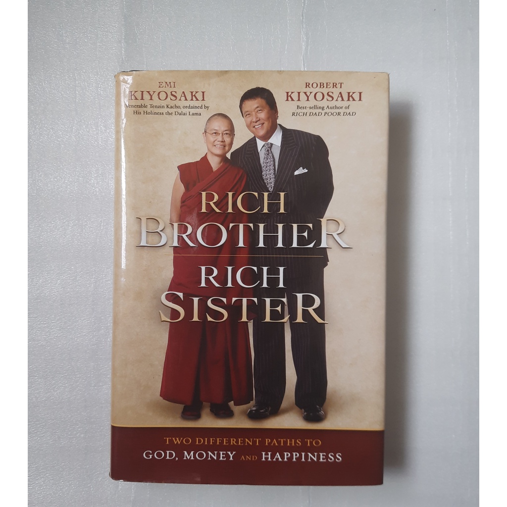 (English Preloved Book) Rich Brother Rich Sister by Robert Kiyosaki ...