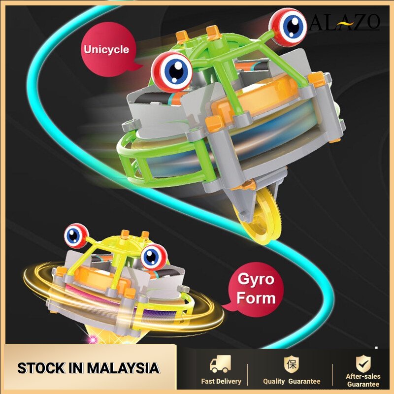 2 In 1 Tumbler Spinning Top Robot Fidget Toy Tumbler Anti Gravity ...