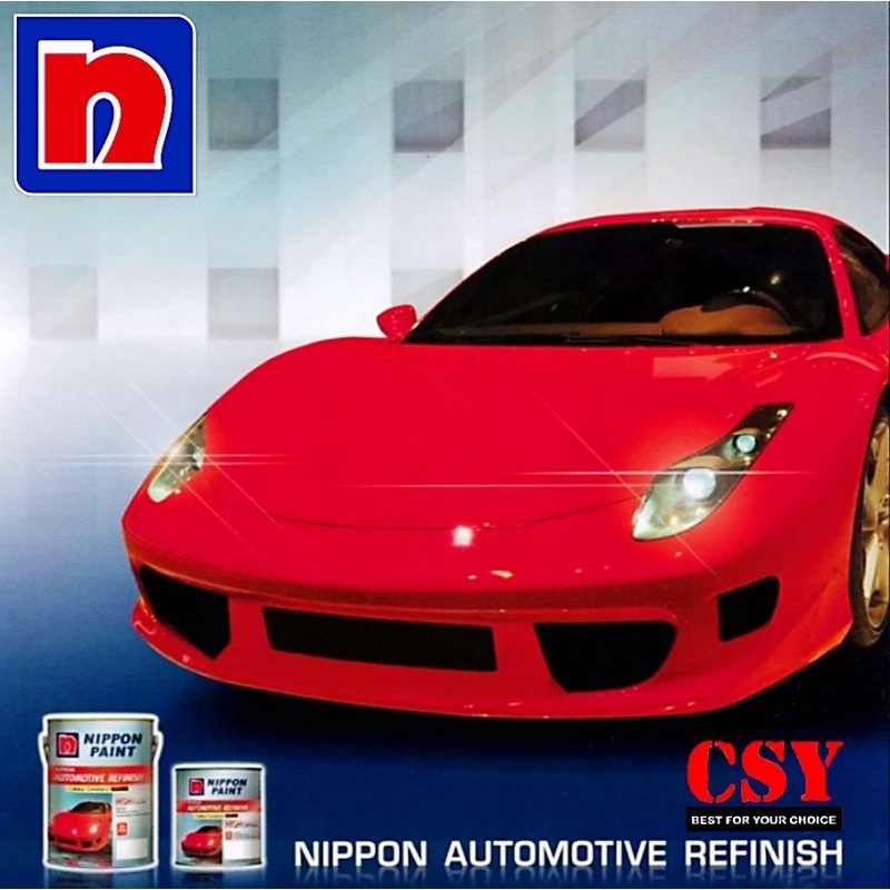 [ Car Paint ] NIPPON PAINT Automotive Refinish 1 Liter / Cat Kereta ...