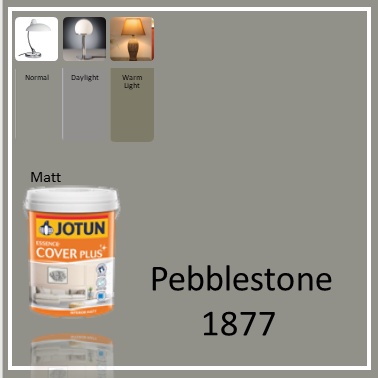 Jotun Paint 5L Essence Cover Plus Matt - 1877 Pebblestone / wall paint ...