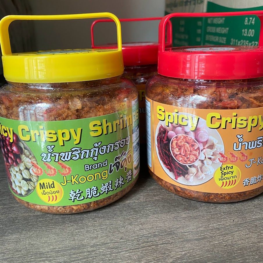 泰国 J-Koong脆虾辣酱 270gram 泰国 J-Koong炸小虾米 Chiang Mai J-Koong Spicy Crispy ...