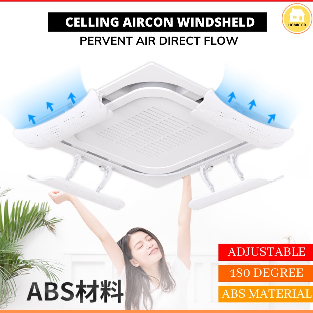 [ Office ] Air Conditioner Windshield Prevent Direct Wind Air Baffle ...
