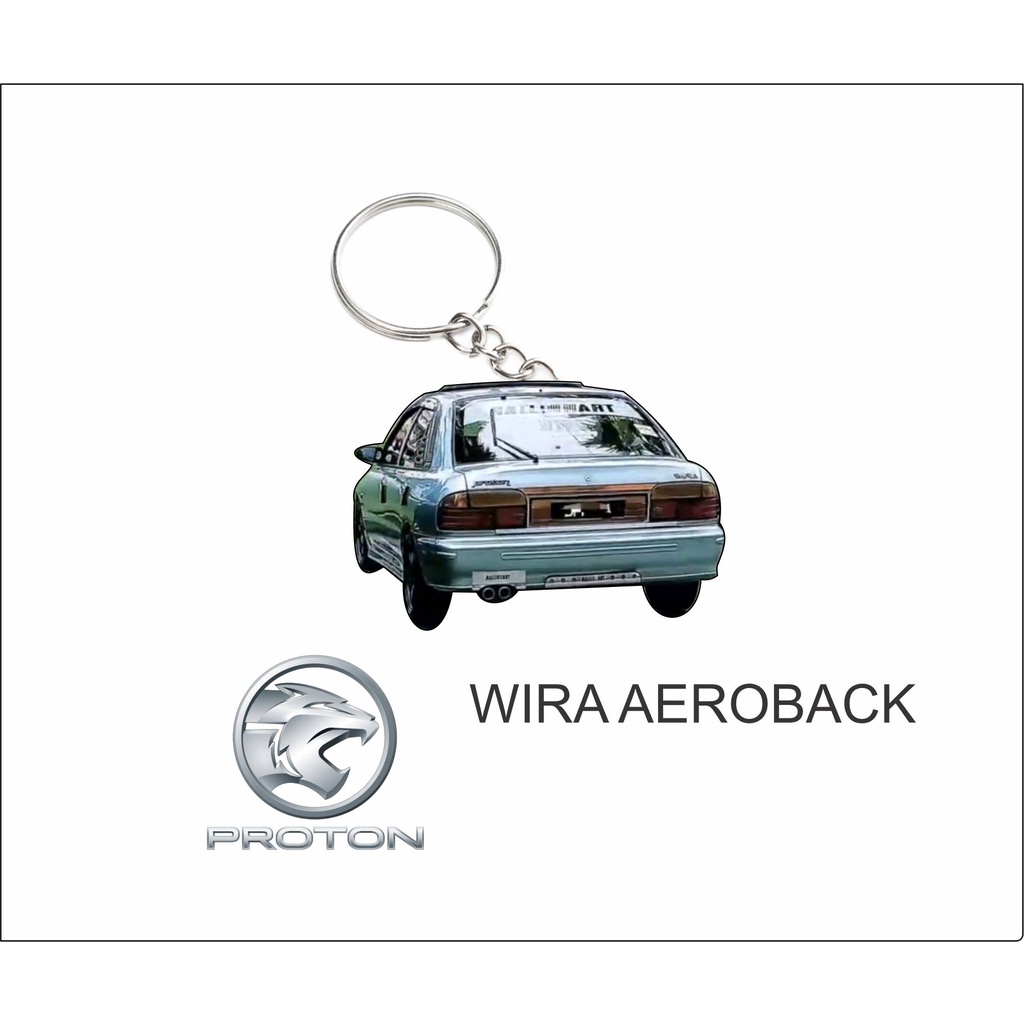 proton wira aeroback keychain 2d | Shopee Malaysia