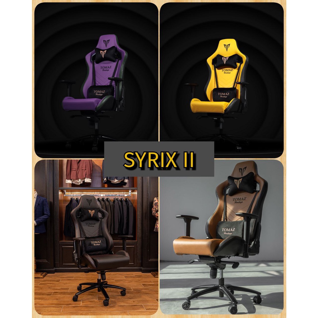 READY STOCK!!! TOMAZ GAMING CHAIR SYRIX II | Shopee Malaysia