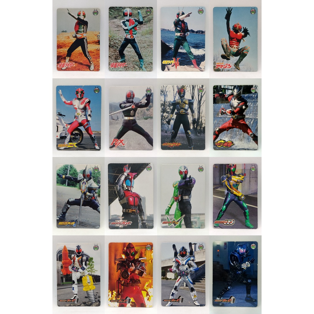 Kamen Rider 40th Anniversary Trading Cards - Ichigo / Nigo / V3 ...