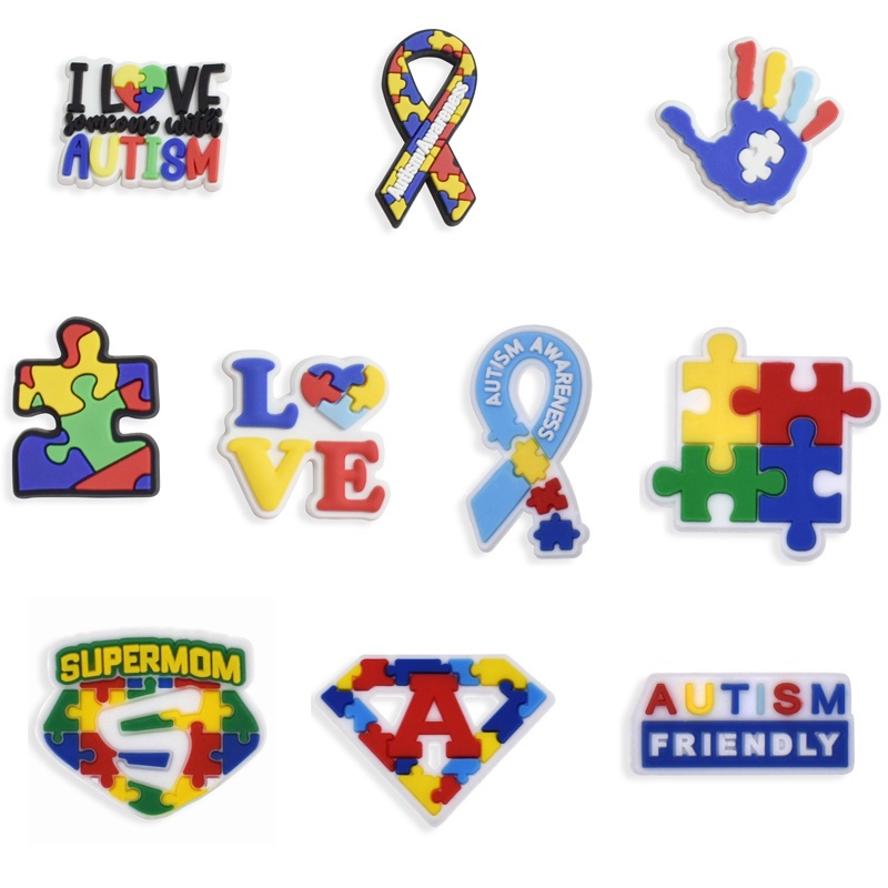 Crocs Jibbitz Pins Colorfully Ribbons DIY Shoes Charm Button | Shopee ...