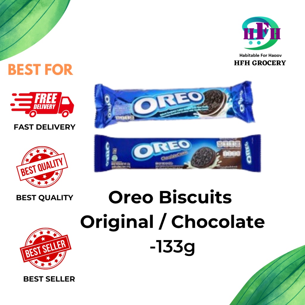 🔥 Oreo Biscuits - Original / Chocolate (110.4gm)🔥 | Shopee Malaysia