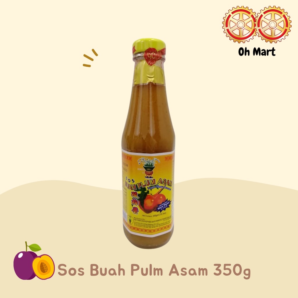 Cap Orkid Sos Buah Plum Asam Sour Plum Sauce 350g | Shopee Malaysia