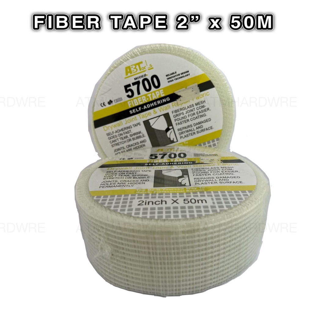 50M 2" SELF-ADHERING FIBER TAPE / ABT TOOLS 5700 | Shopee Malaysia