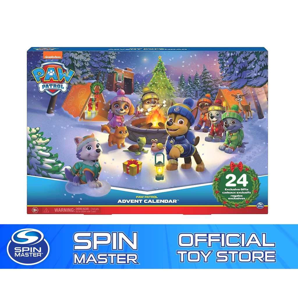 Paw Patrol Advent Calendar Toys for Kids Boys Girls | Shopee Malaysia