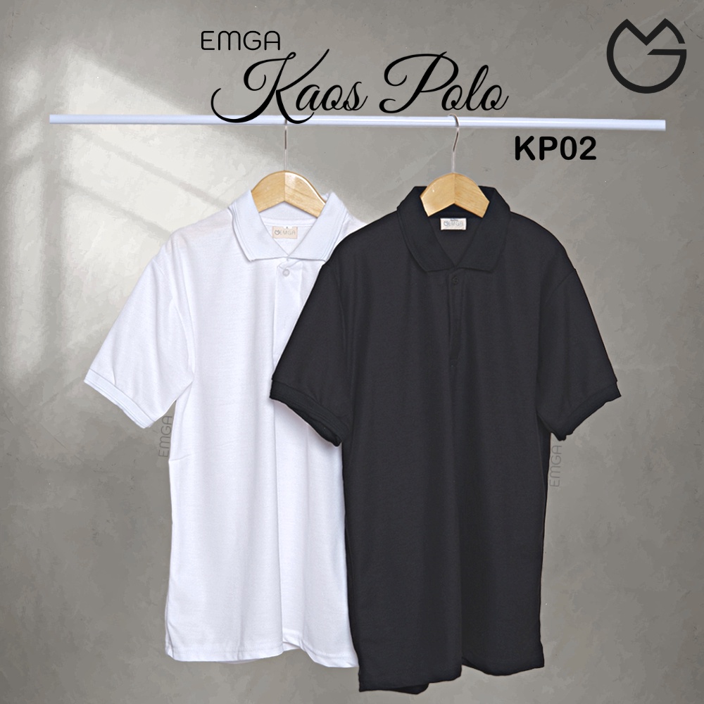 Emga KP02 Polo Shirt Simple Polo Shirt Collar Shirt Men Polo Polos ...