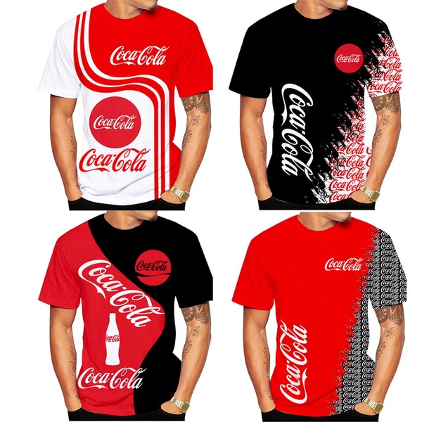 Coca Cola 3d T-shirt Comfortable Tshirt | Shopee Malaysia