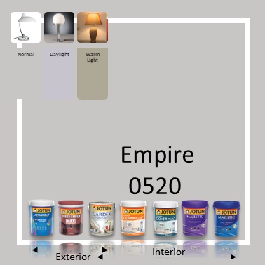 Jotun 5L 0520 Empire / Jotashield AF / Tough Shield/ Majestic true ...