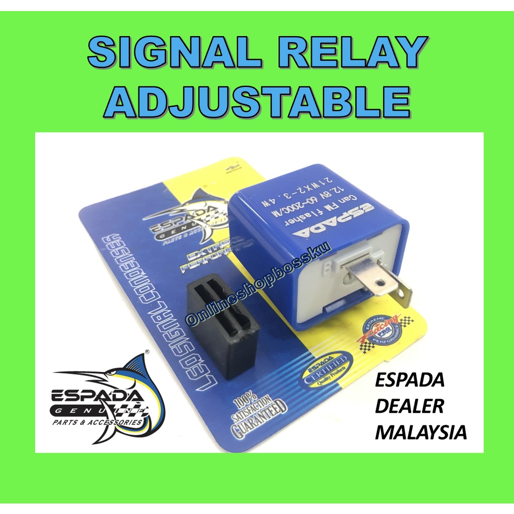 ADJUSTABLE SIGNAL RELAY ESPADA SIGNAL RELAY ADJUSTER WINKLE RELAY ...