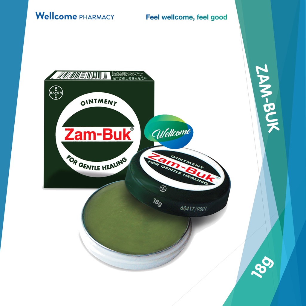 Zam-Buk Medicated Herbal Ointment - 18g | Shopee Malaysia