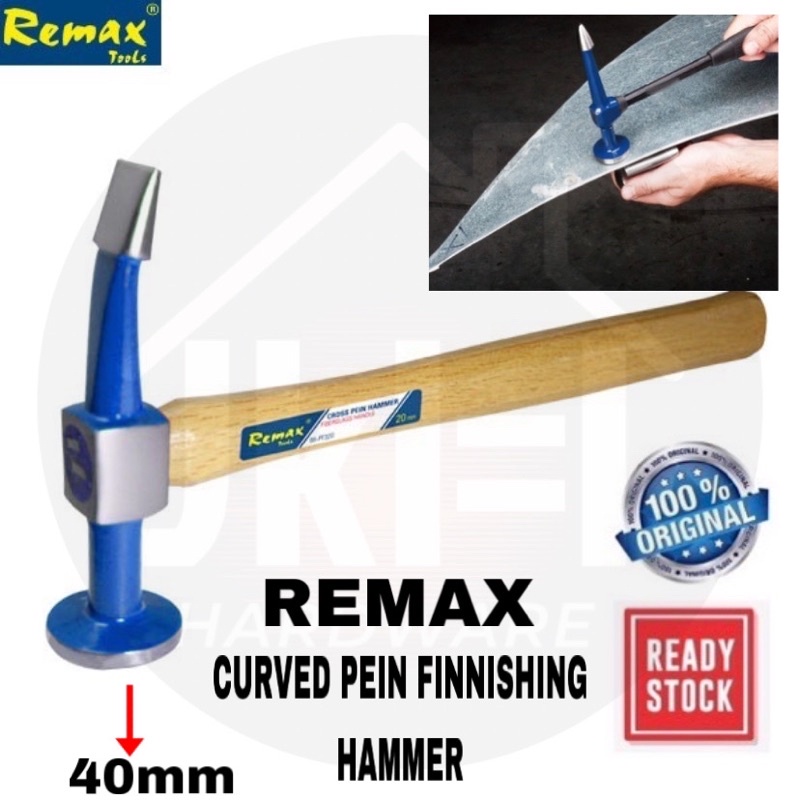 REMAX CURVED PEIN FINISHING HAMMER 40MM | Shopee Malaysia