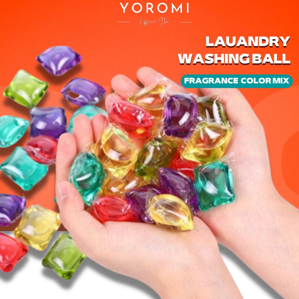Washing Laundry Machine Ball Condensate Bead Fragrance Mix Color ...