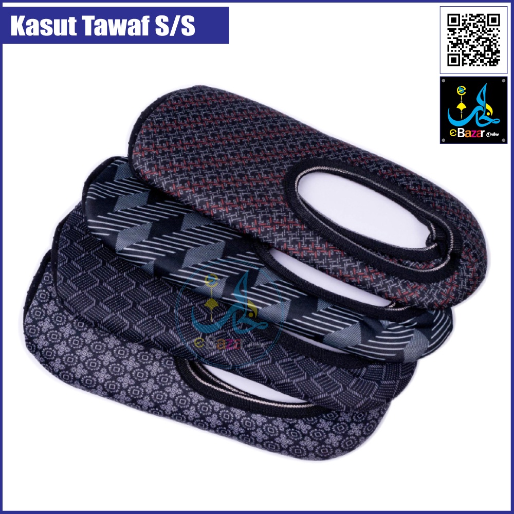 [Ready Stock] Kasut Tawaf Rendah Mix Stokin Tawaf Floor Socks Kasut ...
