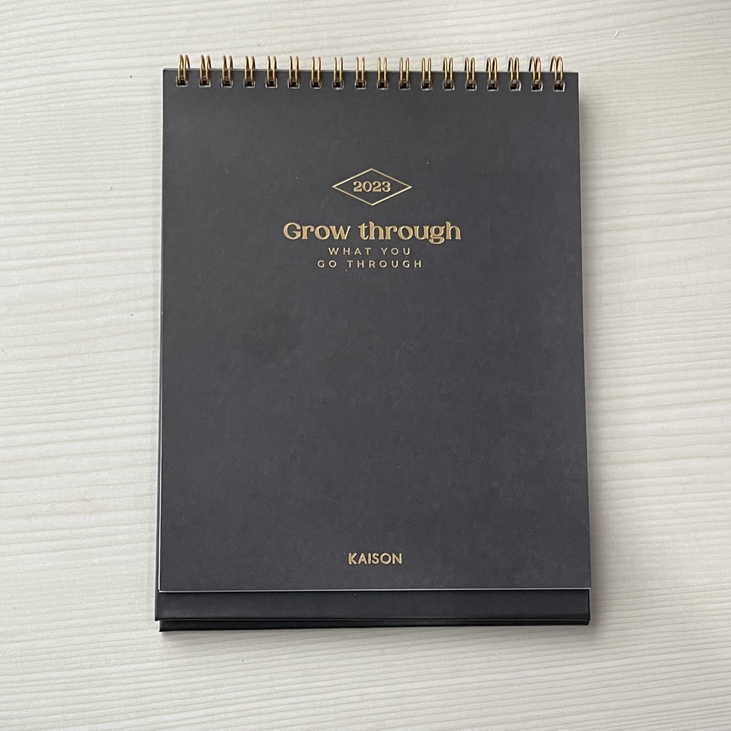 KAISON Calendar No.4 / Motivational Quote Table Desk Calendar 2023 ...