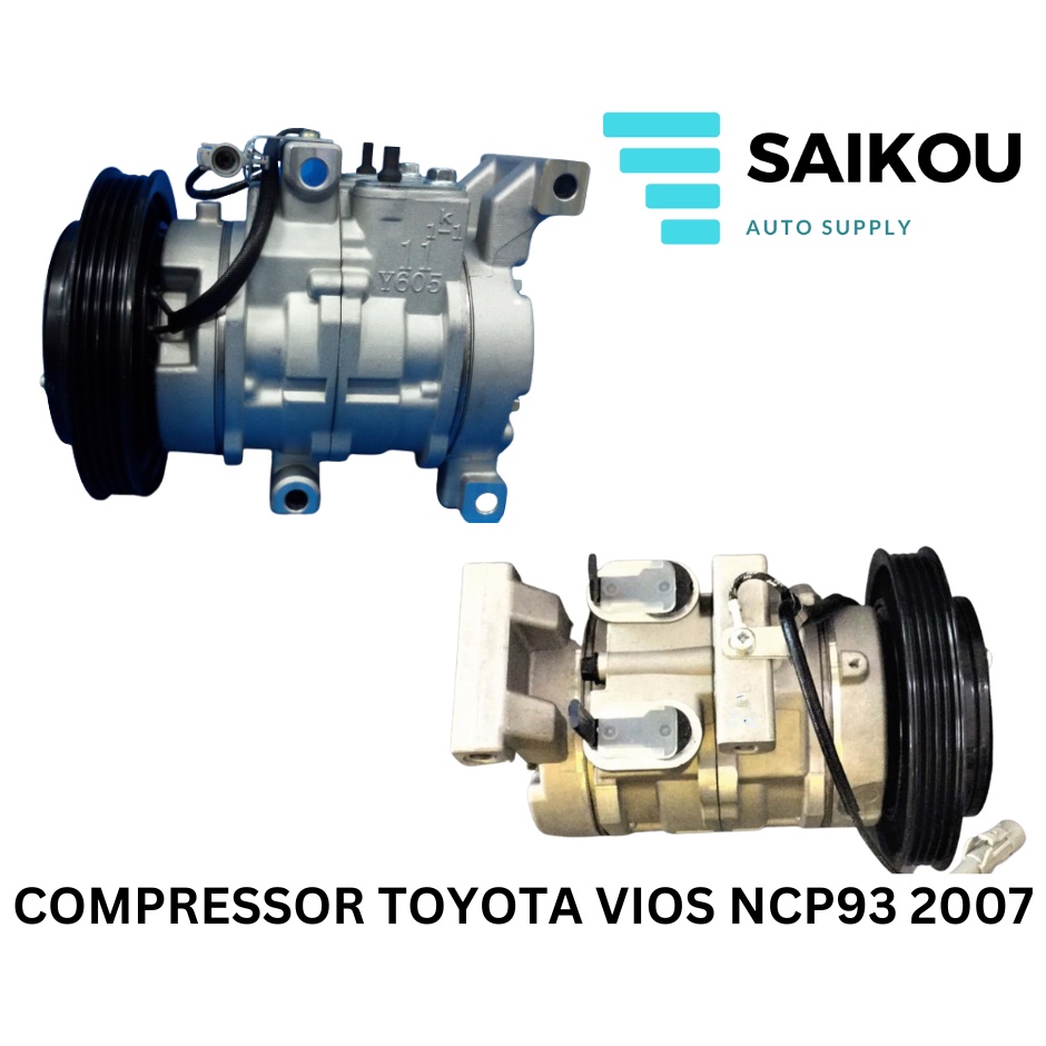 AIRCOND COMPRESSOR TOYOTA Toyota Vios NCP93 2007-2013 4PK | Shopee Malaysia