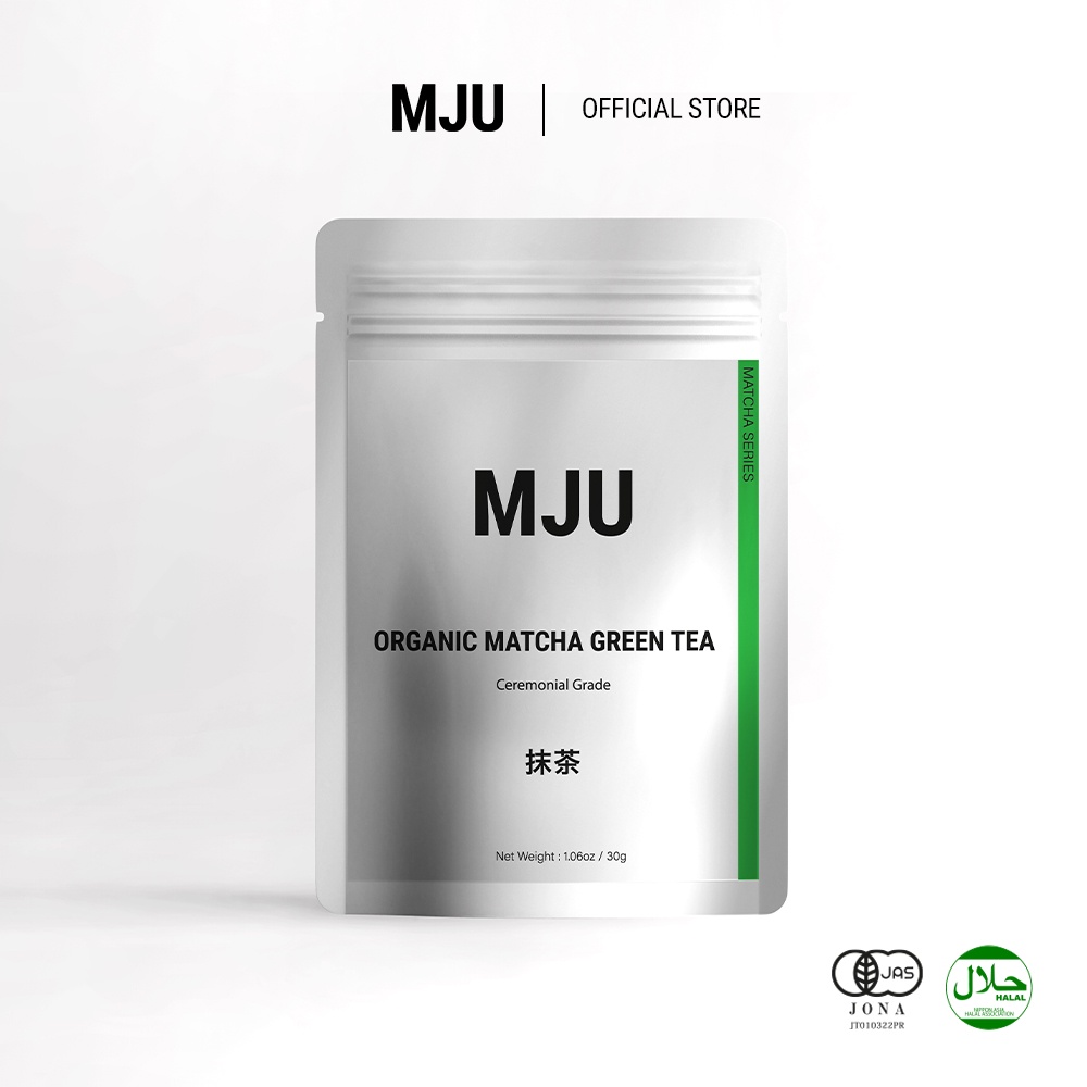MJU - Shiki / Premium Ceremonial Grade Matcha Green Tea Powder - 30g ...