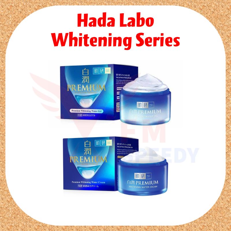 Hada Labo Premium Whitening Water Cream 50g/ Whitening Water Gel 50g&14g/ Premium Hydrating ...