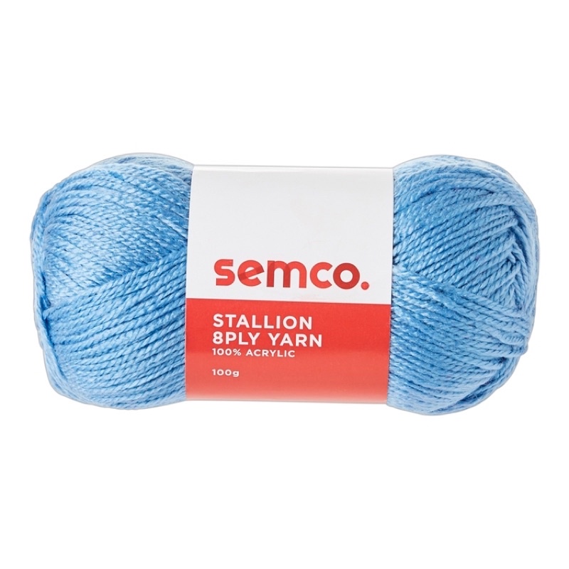 READY STOCK!! 4 Seasons Stallion / Semco brand Acrylic Yarn 100g ...