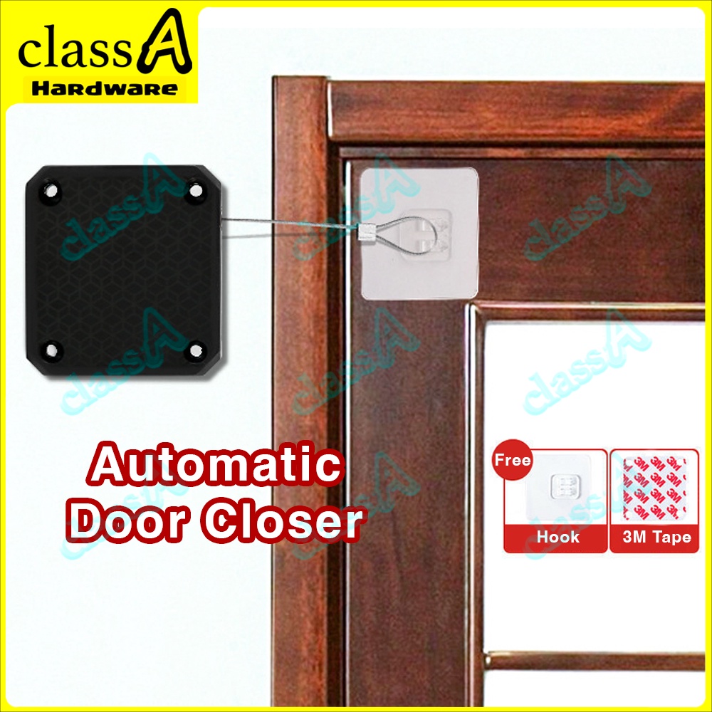 ClassAHW Auto Door Closer High Quality Automatic Door Closer Punch-free ...