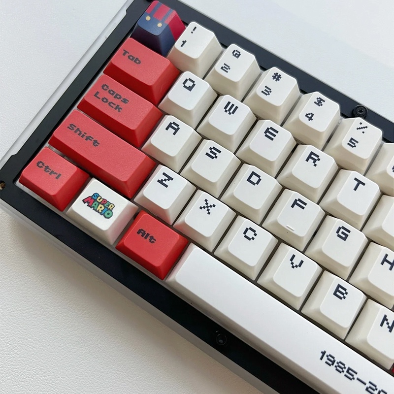 2025 Super Mario keycaps cherry profile Dye-Sublimation PBT keycap for ...