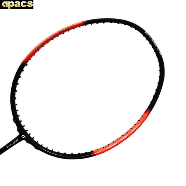 Apacs Training Racket W-140 Original Badminton Racket - Black Orange ...