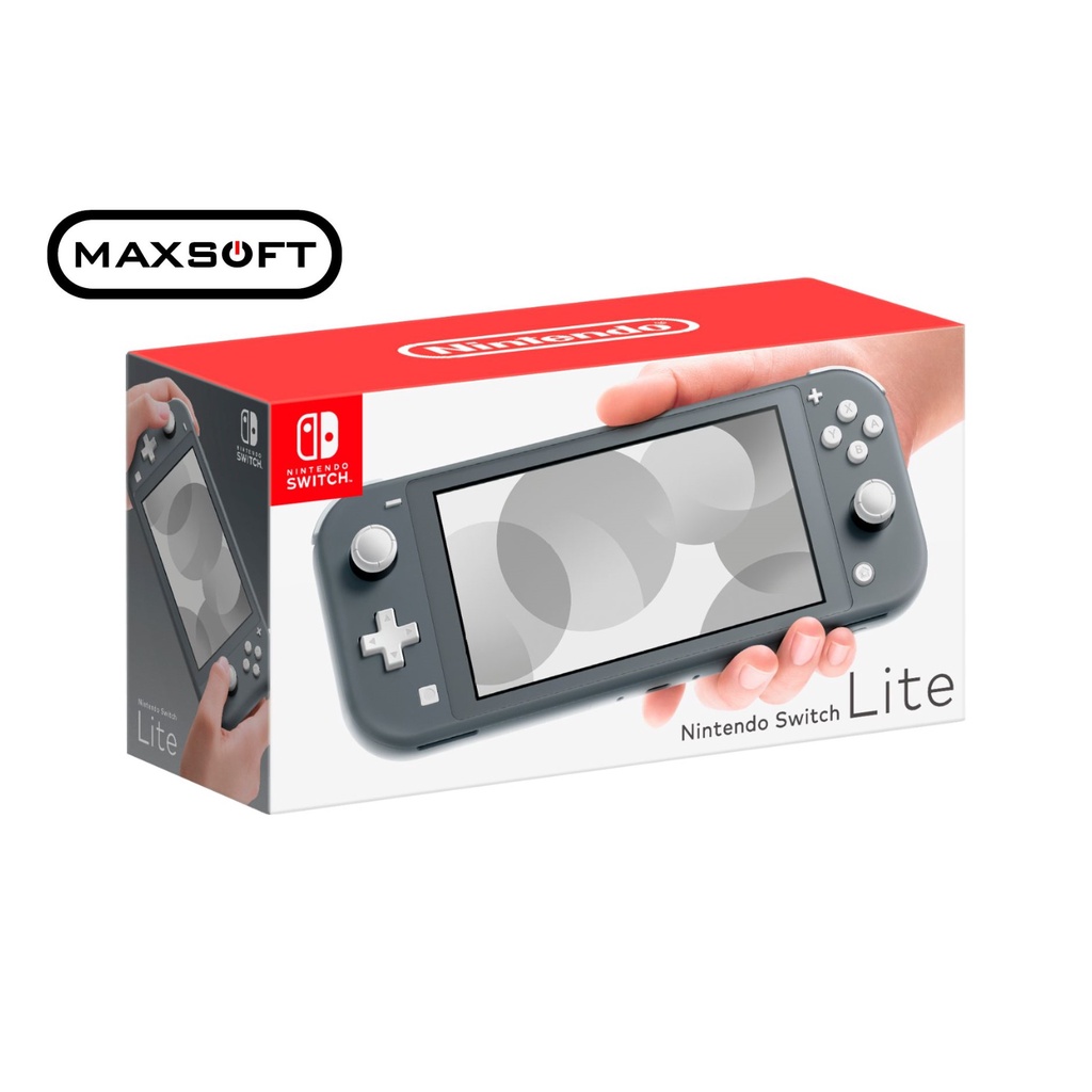 Nintendo Switch Lite Console Gray Malaysia Version Shopee Malaysia