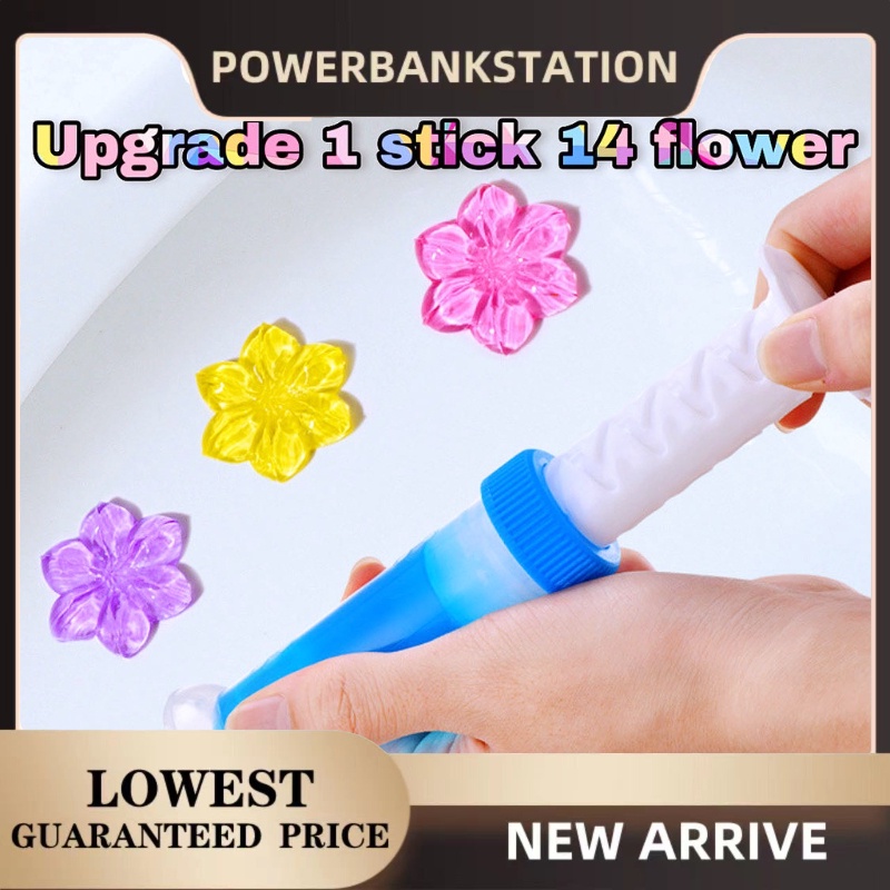 PSB_ 14/TIME Toilet Magic Click Gel Freshener Push Type Cleaner Toilet Gel Bathroom Freshener ...