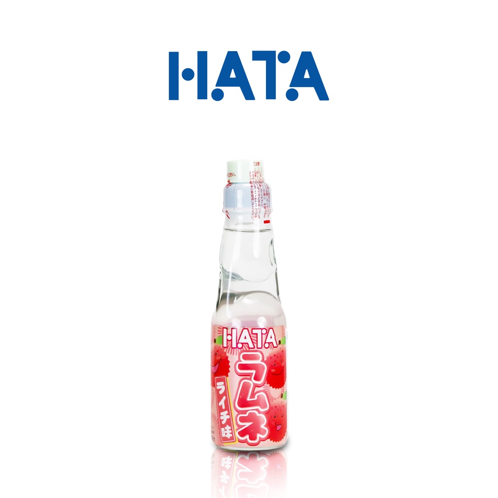 Japanese Hatakosen Sweet Fruity Frizzy Lychee Ramune Soda 200ml ...