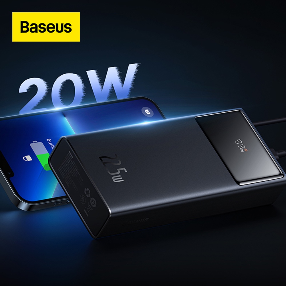 Baseus 20W PD 20000mah/30000mah Power Bank For iPhone 14 Pro Max ...