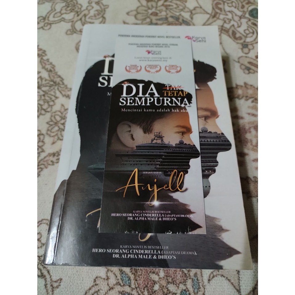 PRELOVED NOVEL KARYA SENI ANJELL SUAMIKU PALING SWEET PLAYBOY TETAP SEMPURNA DHEOS DR ALPHA MALE ...