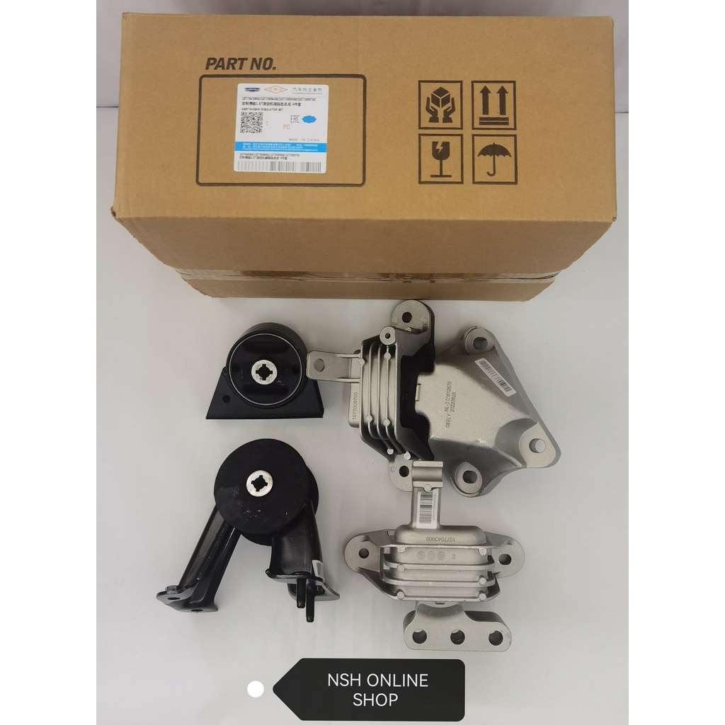 Engine Mounting Set (100% Geely Original) for Proton X70 1 Set (6 Speed ...