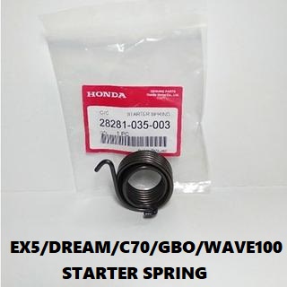 HONDA C70 EX5 EX5 DREAM GBO GBOJ J WAVE100 WAVE 100 STARTER SPRING KICK STARTER STARTING PEDAL ...