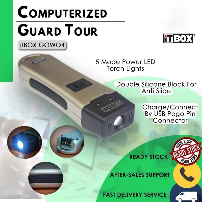 iTBOX GOWO4 Computerized Guard Tour System | Patrol System | RFID ...
