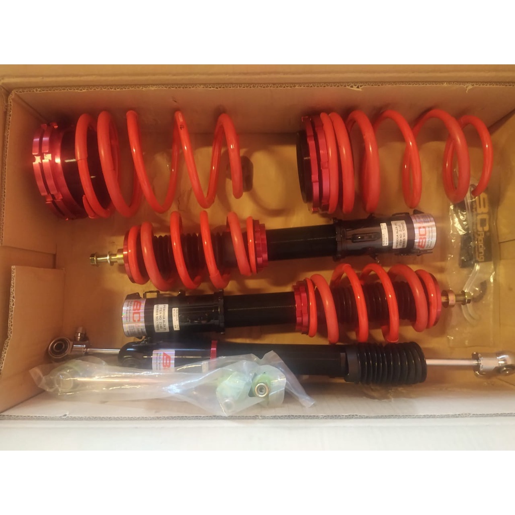 BC Racing hi low soft hard adjustable suspension for Perodua Alza 09 ...