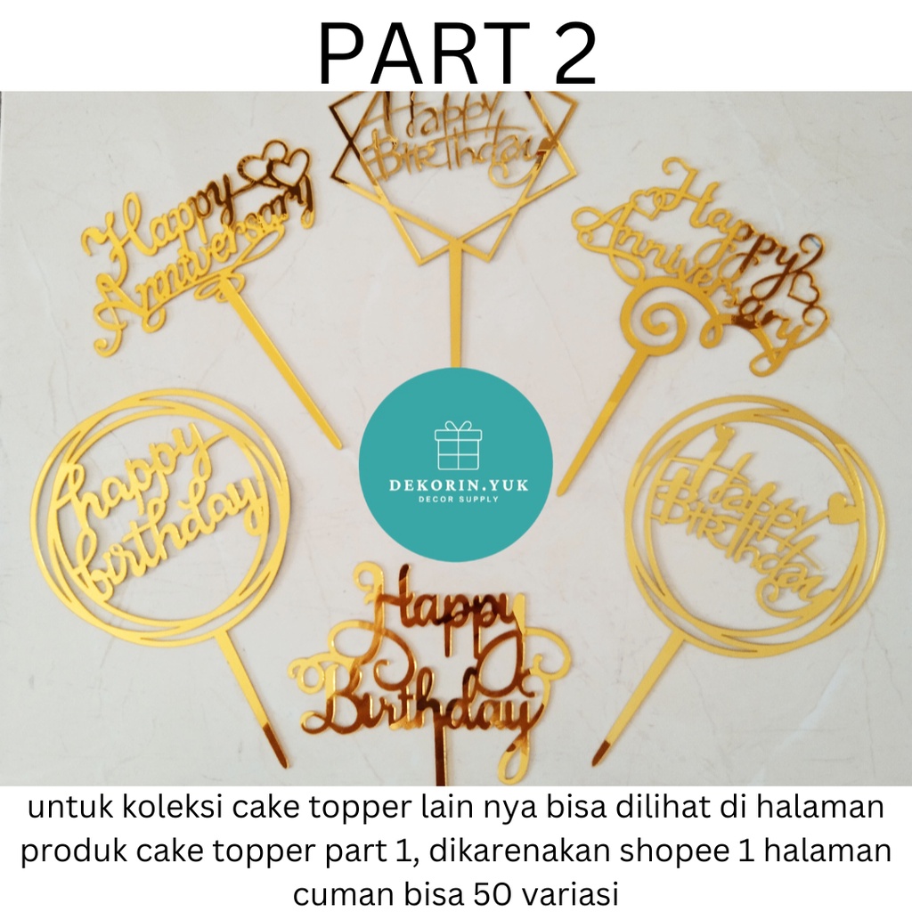 Part2 Cake topper Complete Cake topper Barakallah FiiK Cake topper ...