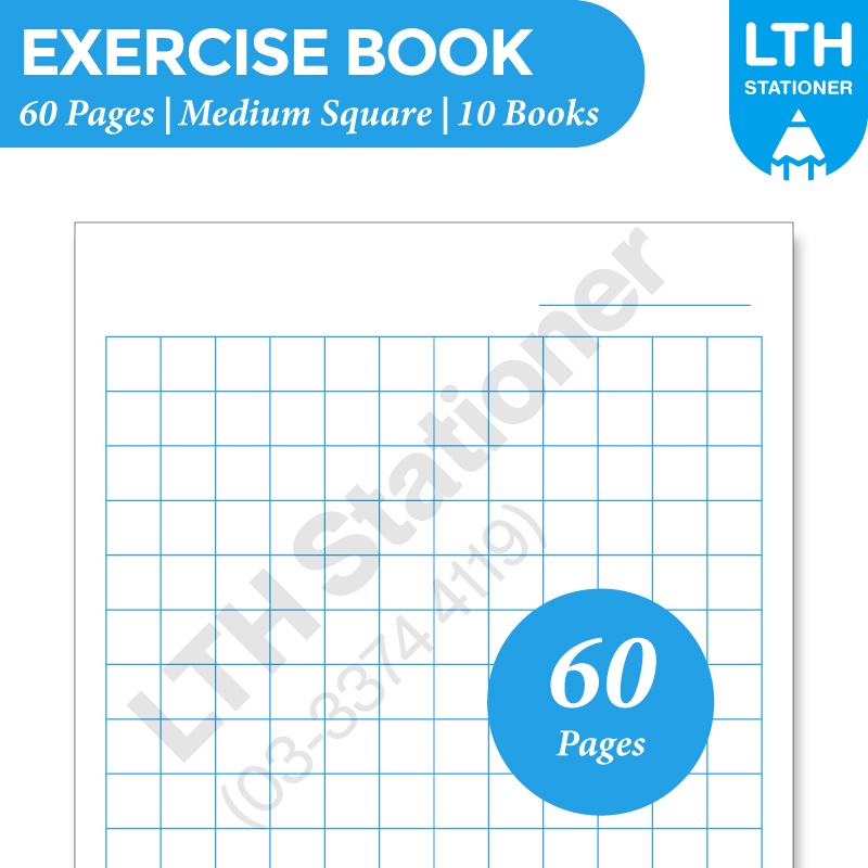 LTH Exercise Book Four Line / Half Four Line / Single Line / Half ...