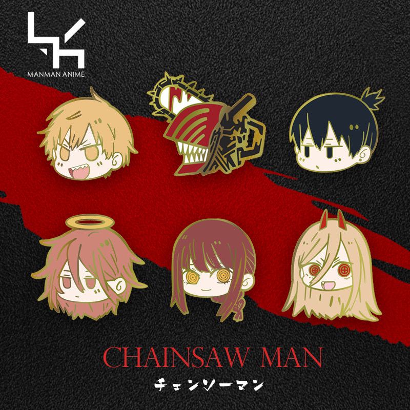 Preferred Anime Chainsaw Man Denji Hayakawa Akira Fan Peripheral Metal ...