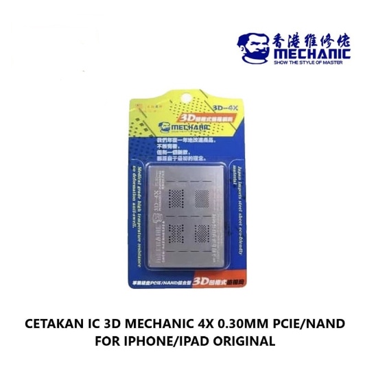 MECHANIC 3D Ic Mold 4X 0.30Mm Pcie/Nand For Iphone/Ipad Original ...
