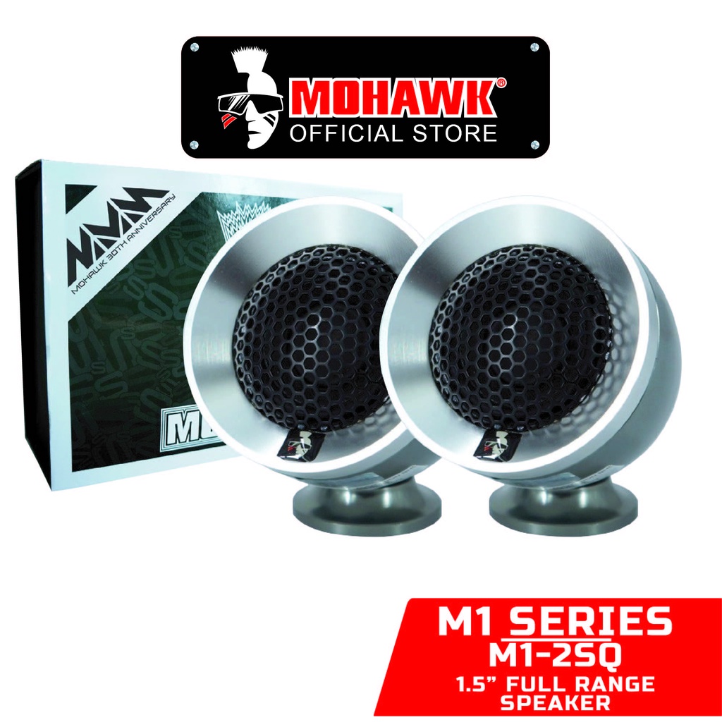 MOHAWK M1-Series SQ Full Range Speaker (1.5") M1-2SQ Sound Quality Full ...