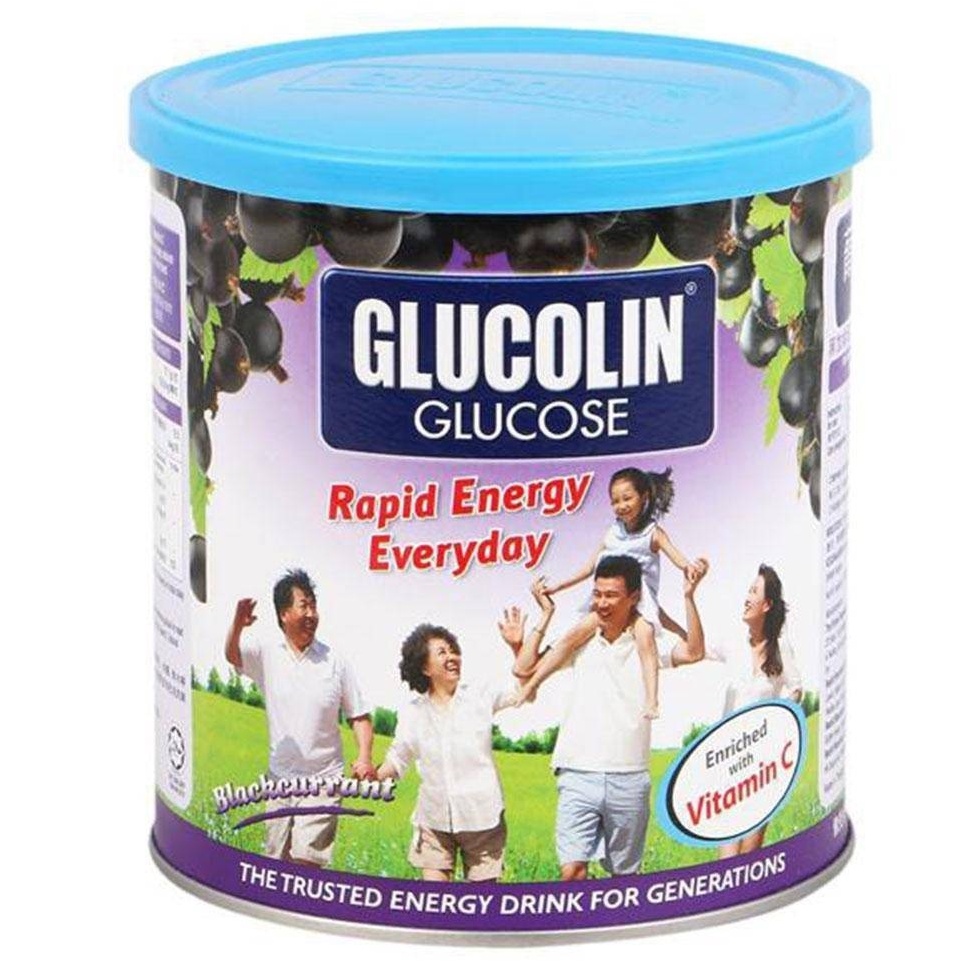 Glucolin Glucose Energy Drink (Original/Blackcurrant) 420g | Shopee ...
