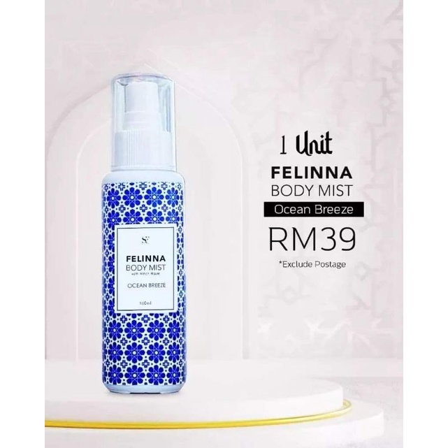 Felinna Body Mist Sisfel FBM Limited Edition sysfel Mesra solat tahan lama pewangi perfume ...