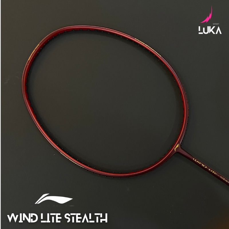 Li-Ning New Model Windlite Stealth 78 ( Wine Red ) | Shopee Malaysia