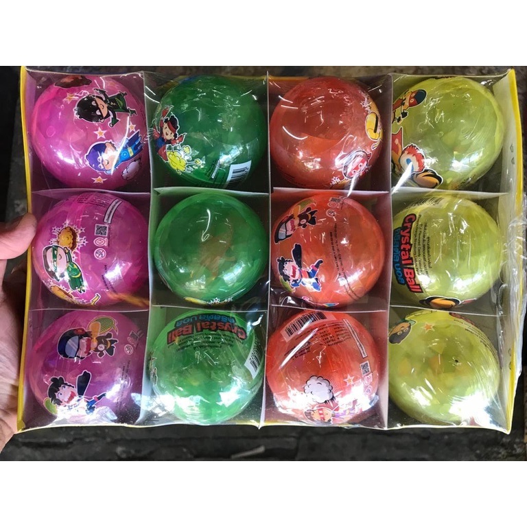 12 Pcs KHY Crystal Ball Candy Toy Egg Eggs HALAL (LOCAL READY STOCKS) | Shopee Malaysia