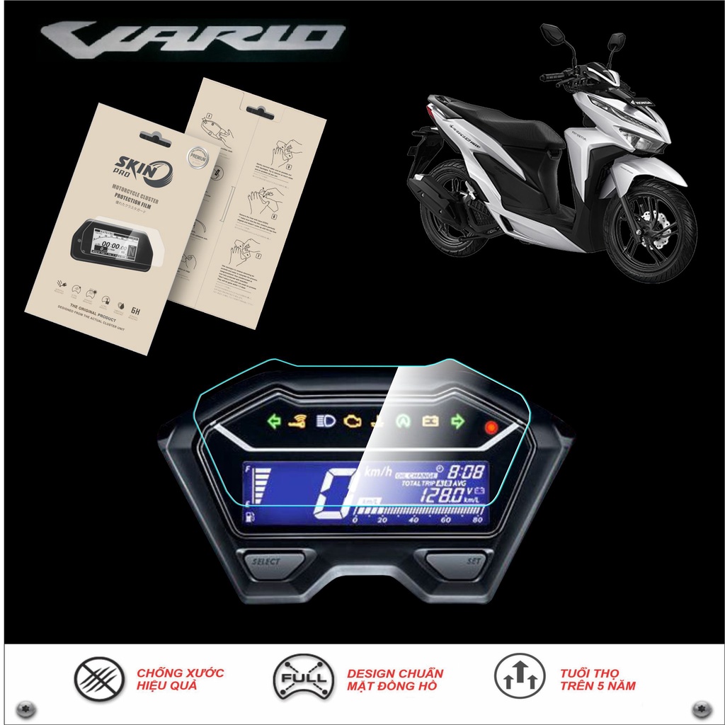 Ppf sticker protects the dashboard of VARIO 125 VARIO 150 CLICK 125 ...
