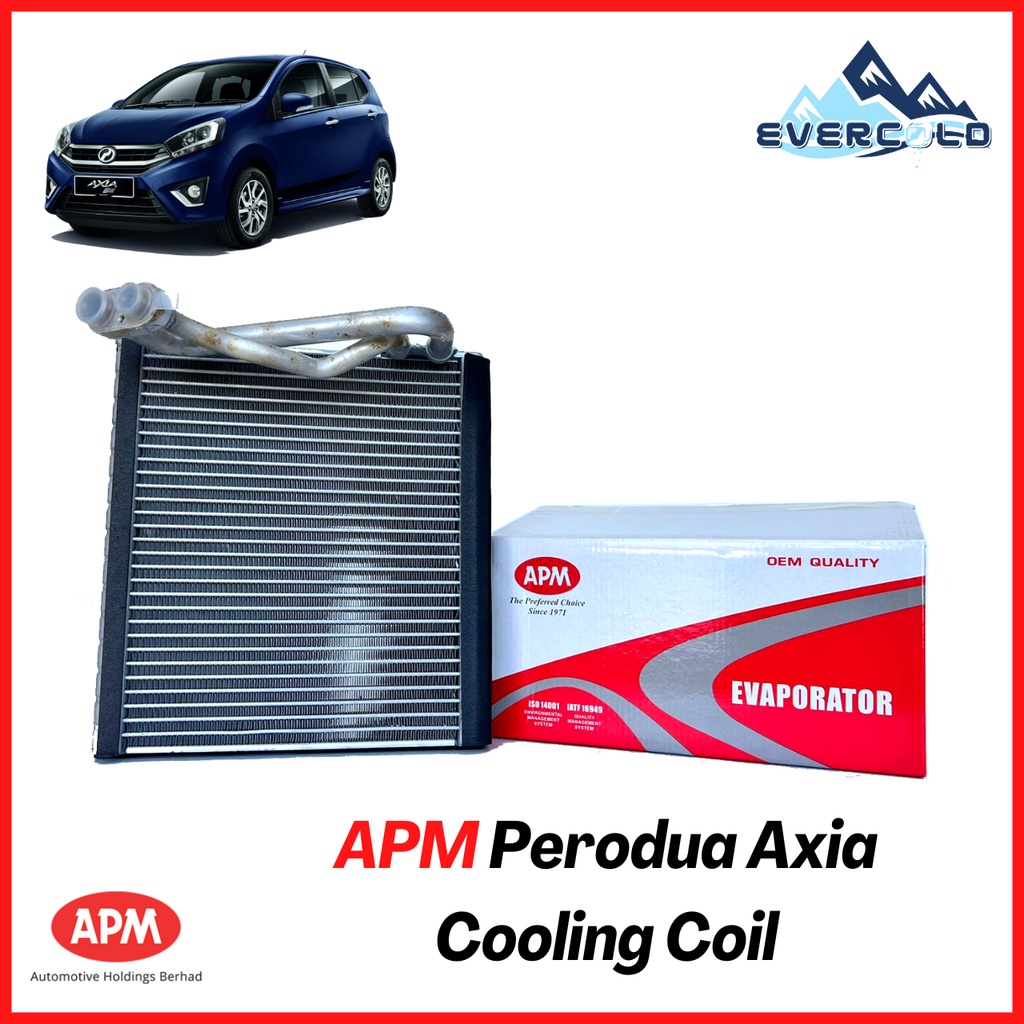 Perodua Axia Cooling Coil (Amaire, APM, POKKA, UCM, SANDEN ) | Shopee ...
